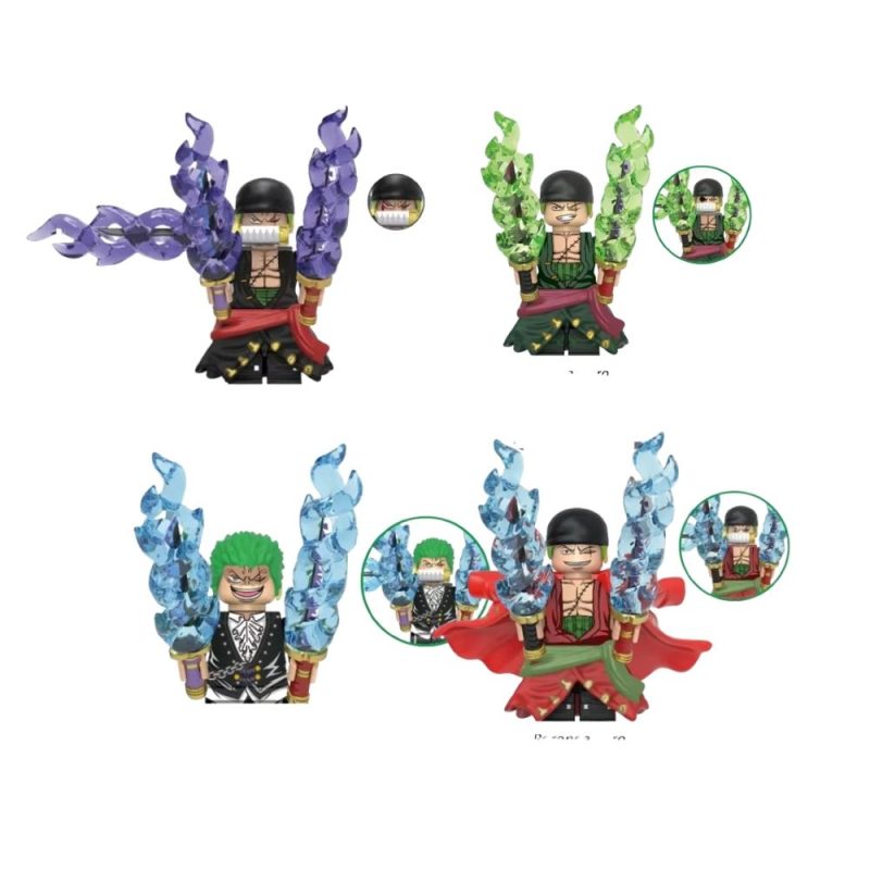 Pack 4 Figurines lego Zoro - La Boutique N°1 en France spécialisée du ...