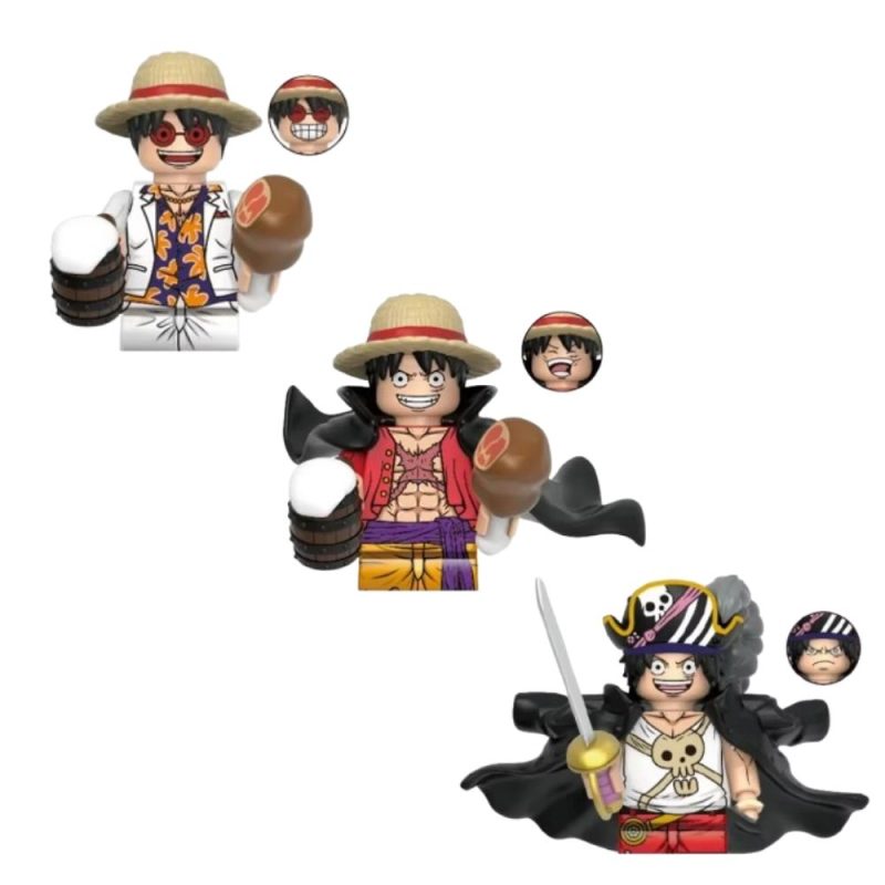 Set 3 lego Luffy - La Boutique N°1 en France spécialisée du One Piece