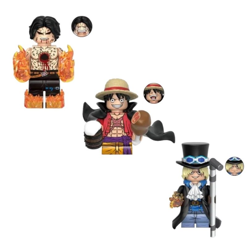 lego Luffy Ace et Sabo - La Boutique N°1 en France spécialisée du One Piece